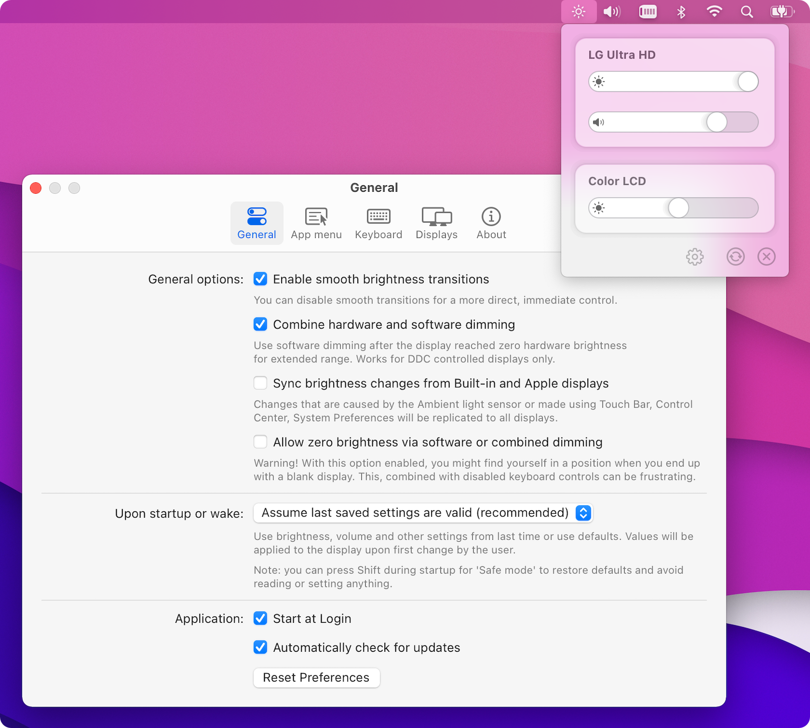 MonitorControl - Mac外接显示器亮度音量控制工具 - 懂AI