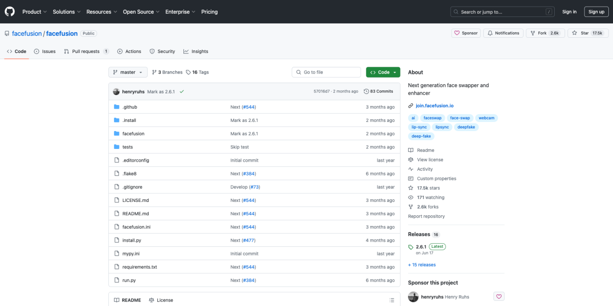 FaceFusion:下一代人脸交换与增强技术 - 懂AI