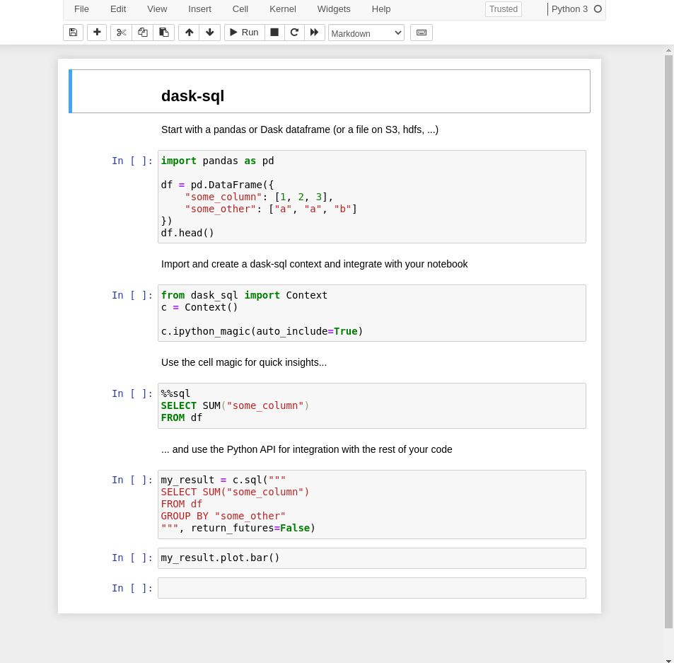 dask-sql: 分布式SQL查询引擎在Python中的强大实现 - 懂AI