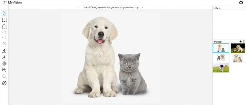 MyVision: 革新计算机视觉训练数据生成的在线工具 - 懂AI