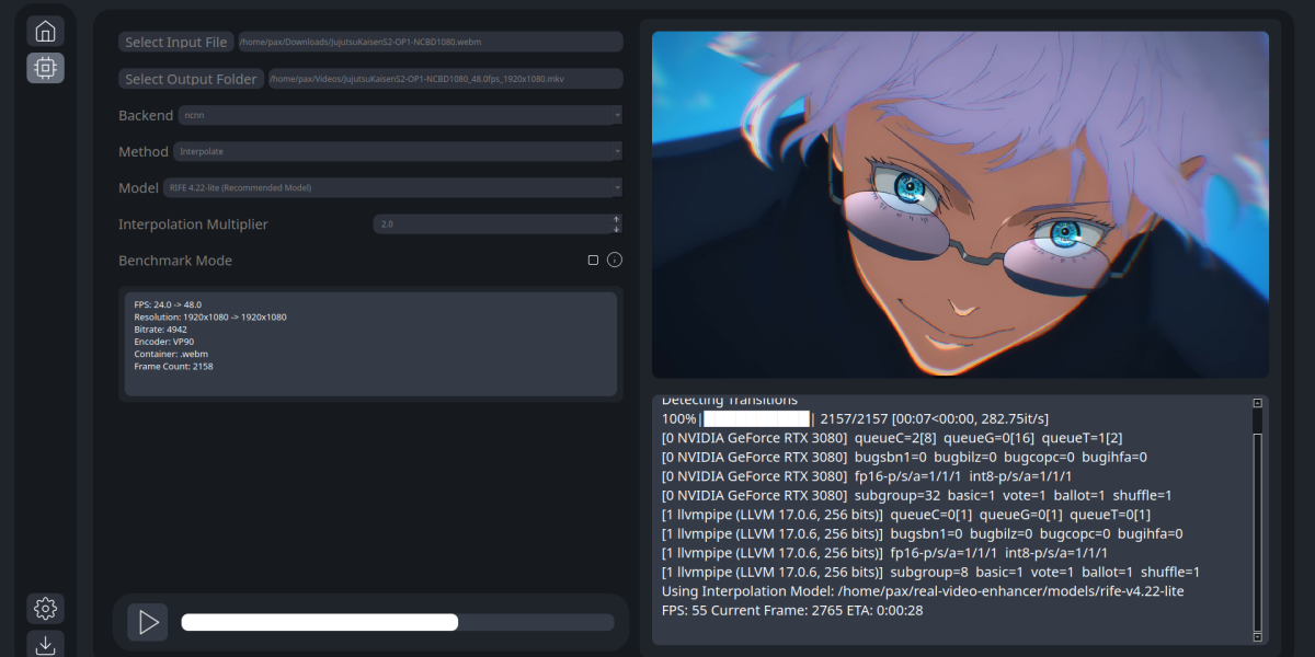 REAL Video Enhancer: 强大的开源视频增强工具 - 懂AI