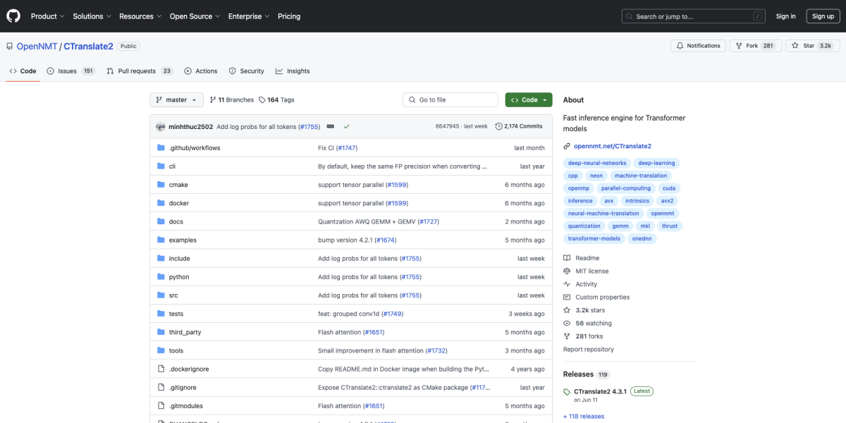 CTranslate2: 高效的Transformer模型推理引擎 - 懂AI