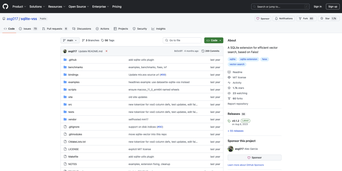 sqlite-vss: SQLite的高效向量搜索扩展 - 懂AI