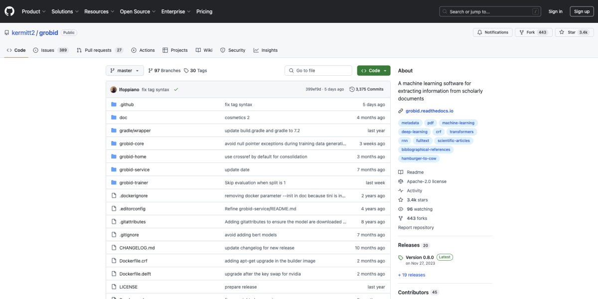 GROBID: 一款强大的学术文献信息提取工具 - 懂AI