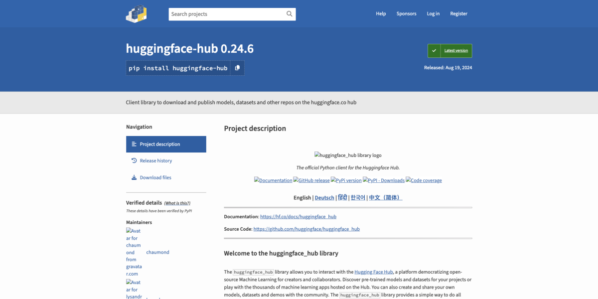 Hugging Face Hub：人工智能的开放平台与协作生态系统 - 懂AI