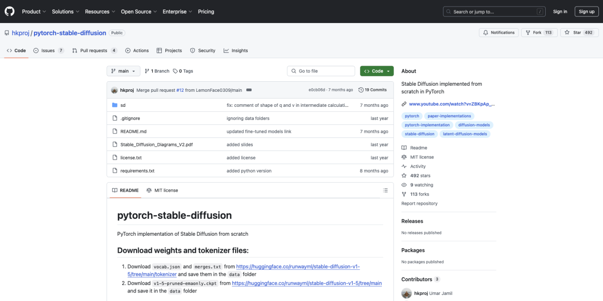 PyTorch实现Stable Diffusion:从零开始构建高质量文本生成图像模型 - 懂AI