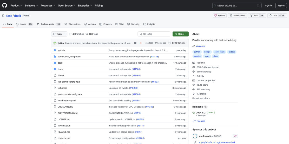 Dask：灵活高效的Python并行计算库 - 懂AI