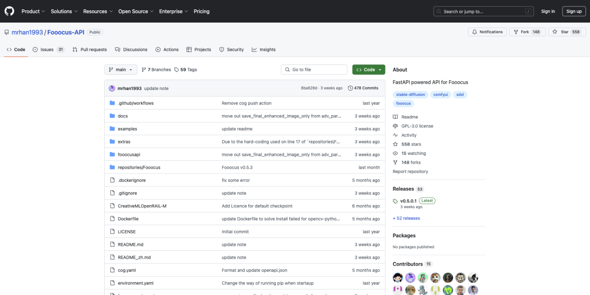 Fooocus-API：为Fooocus提供强大的REST API接口 - 懂AI