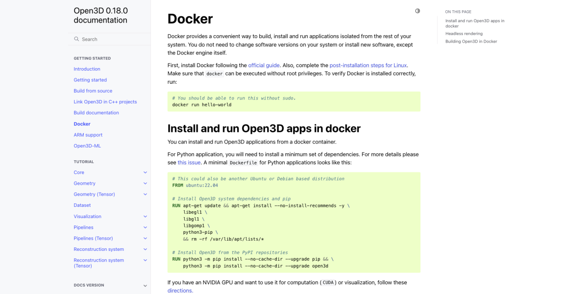 Open3D-ML: 3D机器学习的强大扩展 - 懂AI