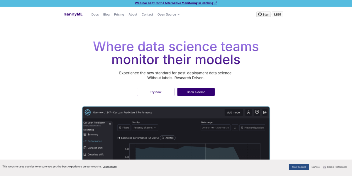 NannyML: 开源的机器学习模型部署后监控工具 - 懂AI