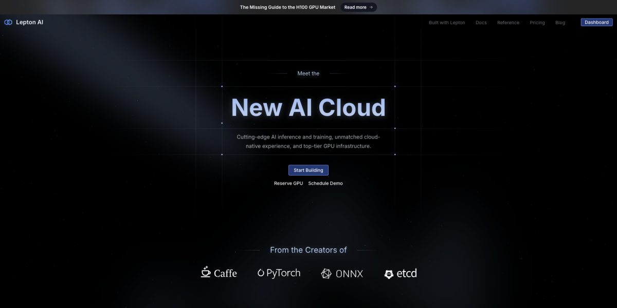 Lepton AI: 革新AI应用开发的云原生平台 - 懂AI