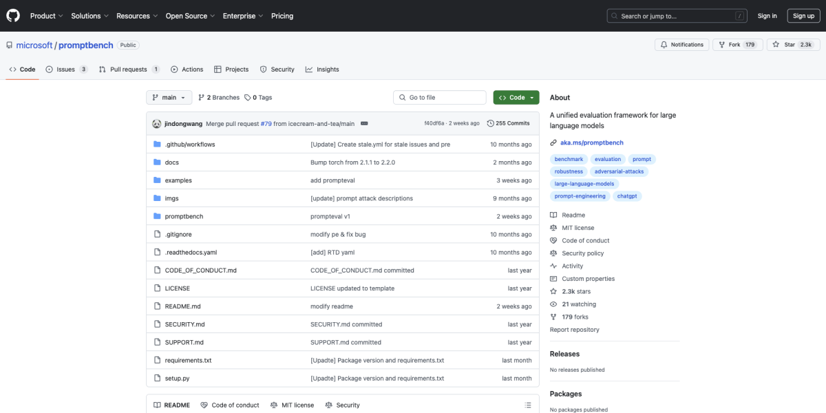 PromptBench: 一个统一的大语言模型评估框架 - 懂AI