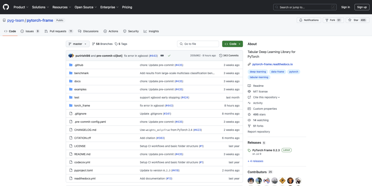 PyTorch Frame: 一个用于多模态表格数据的模块化深度学习框架 - 懂AI