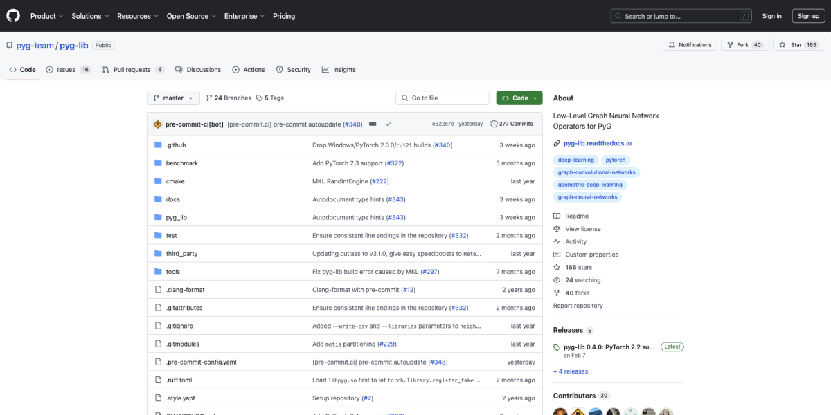 PyG-Lib: 加速图神经网络计算的底层库 - 懂AI
