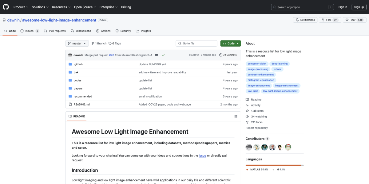 低光照图像增强技术的最新进展与未来展望 - 懂AI