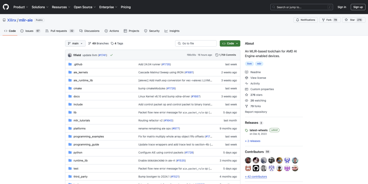 MLIR-AIE: 面向AMD AI Engine的MLIR工具链 - 懂AI