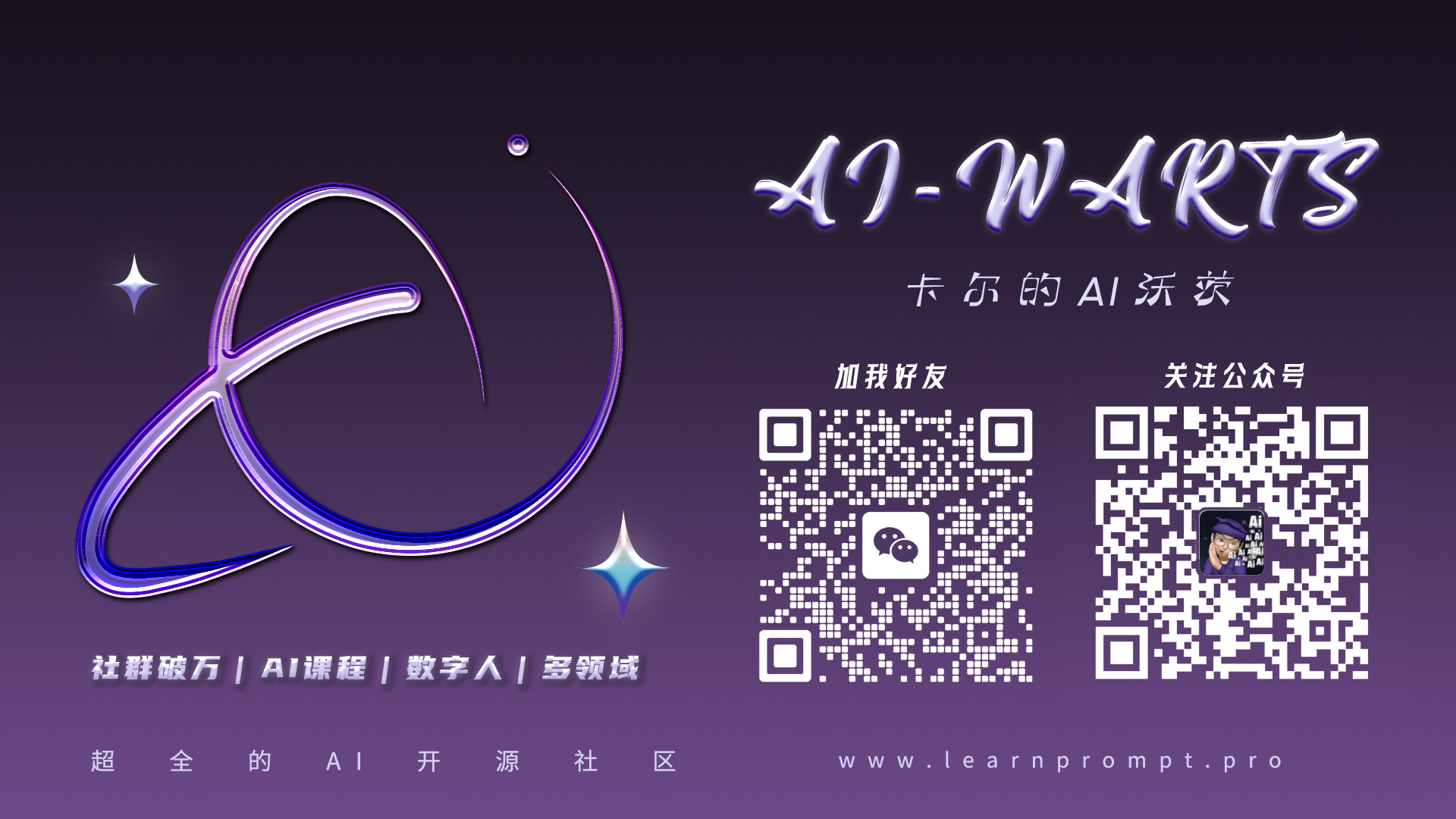 LearnPrompt - 永久免费开源的AIGC课程 - 懂AI