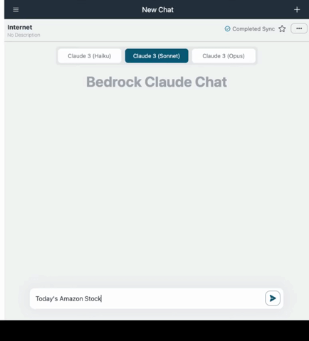 bedrock-claude-chat - 使用Anthropic Claude模型和Amazon Bedrock构建智能聊天机器人 - 懂AI