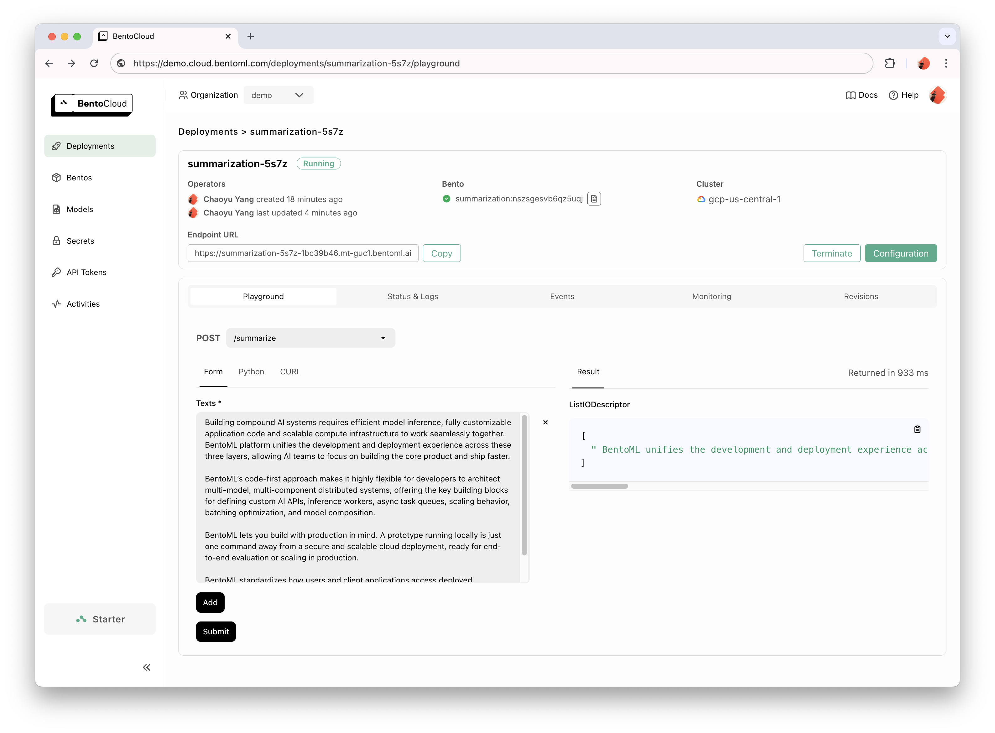 BentoML - 简化AI模型推理API的构建与部署 - 懂AI