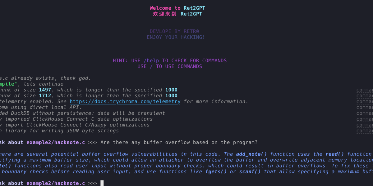 ChatWithBinary: 革新性的AI驱动二进制分析工具 - 懂AI