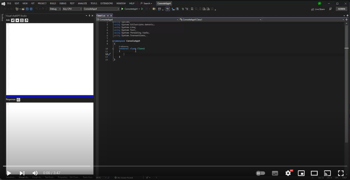 Visual ChatGPT Studio:为Visual Studio添加强大的ChatGPT功能 - 懂AI