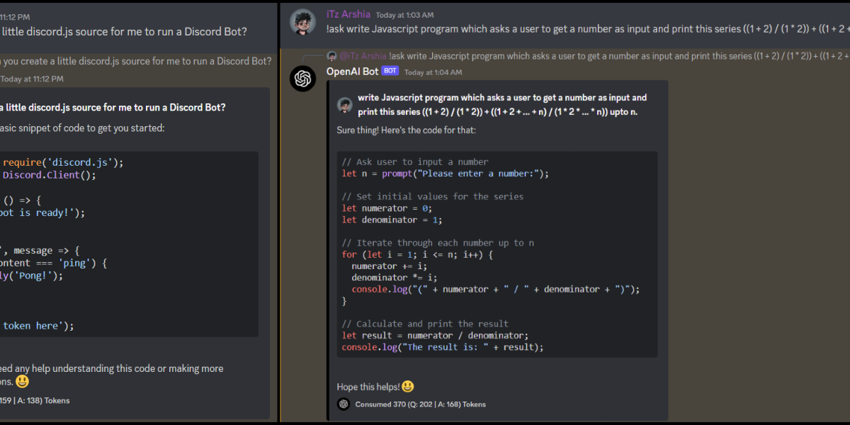 GPT-Discord-Bot: 一个强大的AI对话助手 - 懂AI