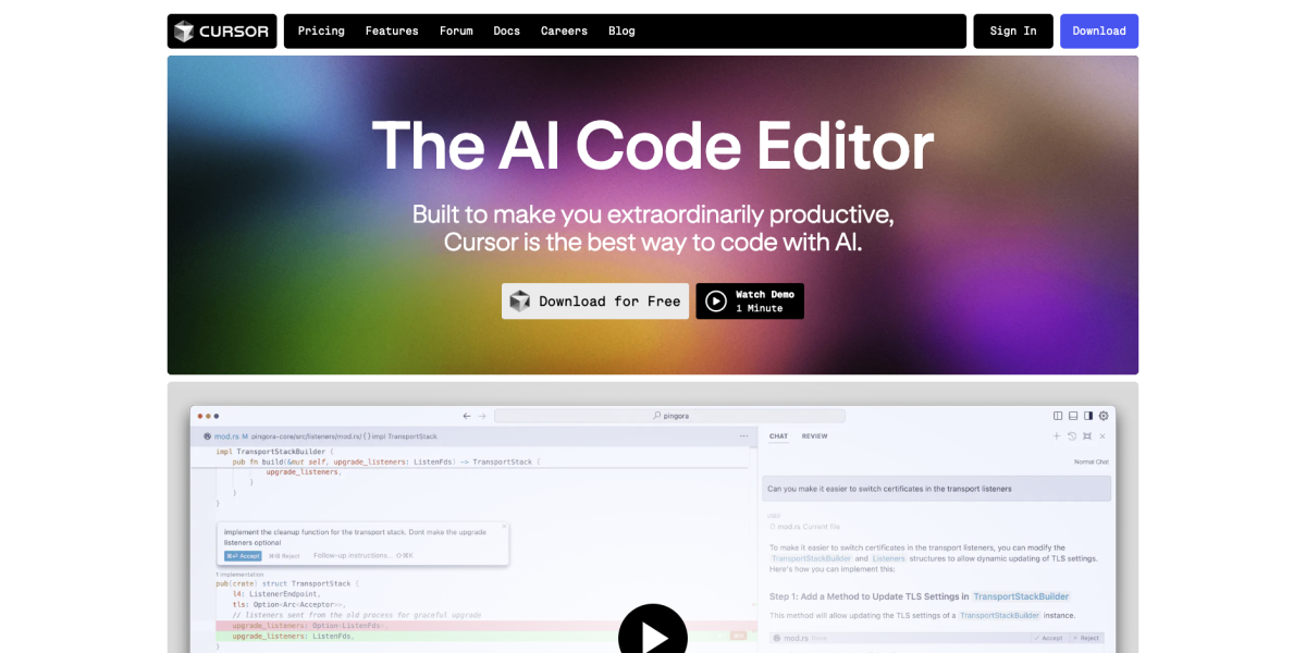 CursorCode：Visual Studio Code中的AI驱动智能编码助手 - 懂AI
