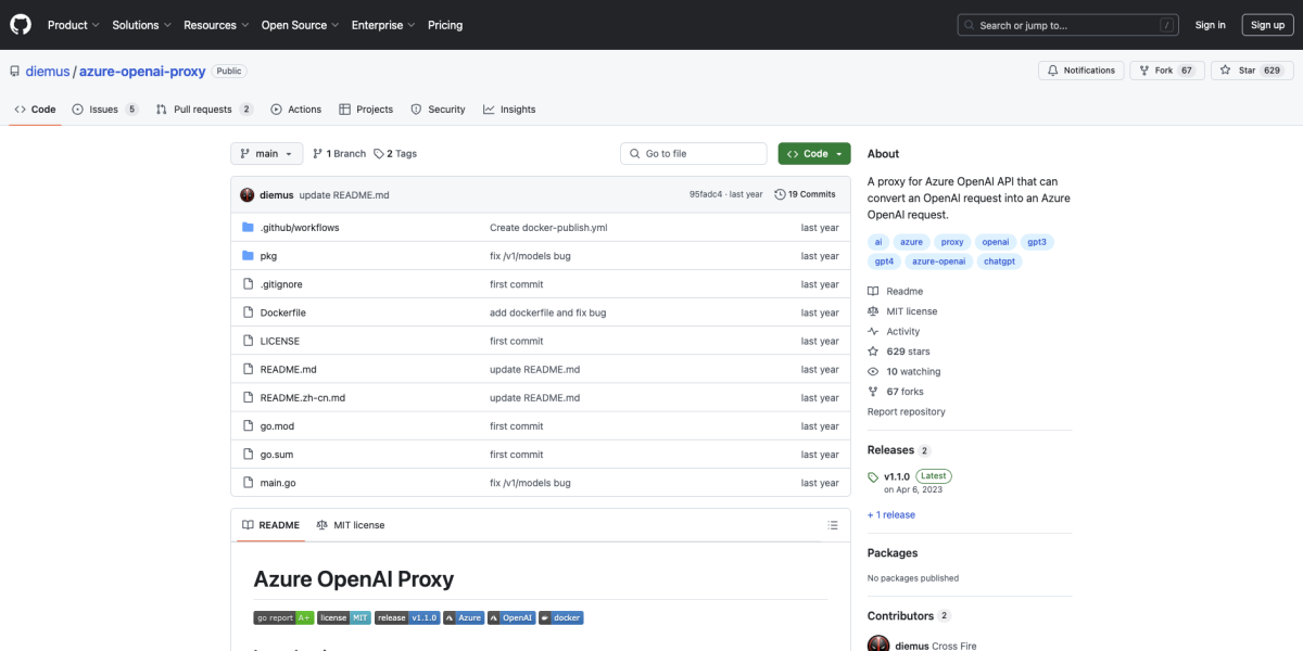 Azure Openai Proxy:连接openai与azure Openai的桥梁 懂ai