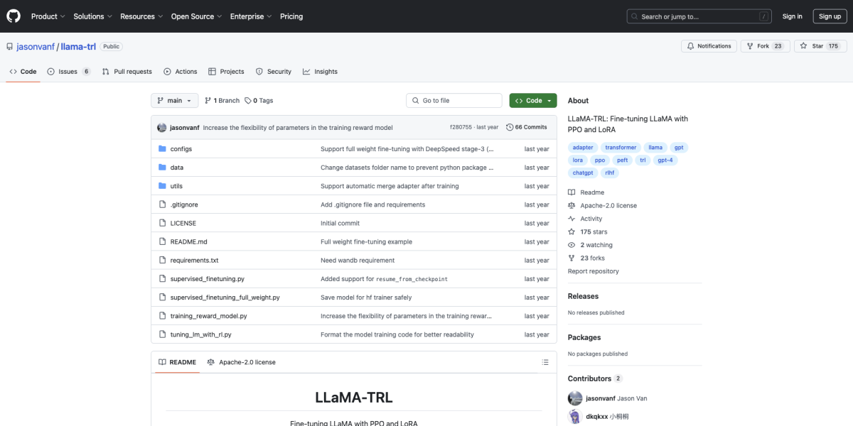 ChatGLM-LoRA-RLHF-PyTorch:通过LoRA和RLHF为ChatGLM模型微调的完整流程 - 懂AI