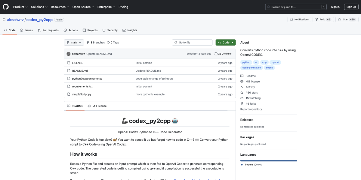 OpenAI Codex：将Python代码转换为C++的智能工具 - 懂AI