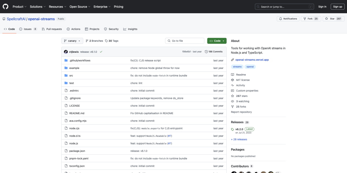 OpenAI Streams: 简化 OpenAI API 的流式响应处理 - 懂AI