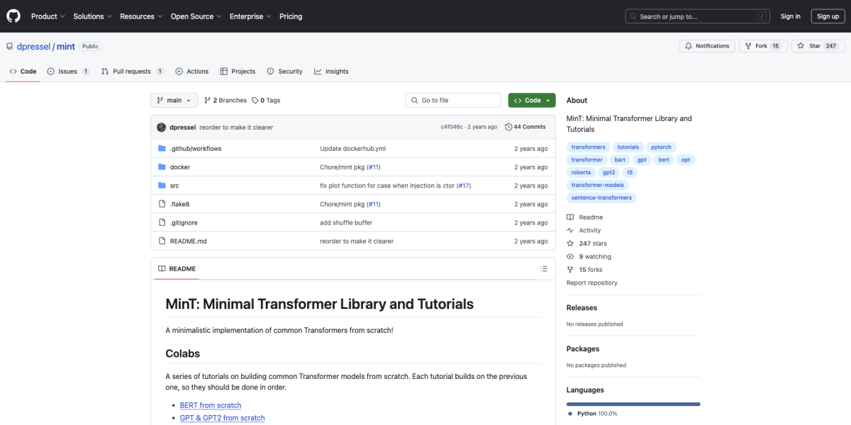MinT: 从零开始构建Transformer模型的极简教程与库 - 懂AI