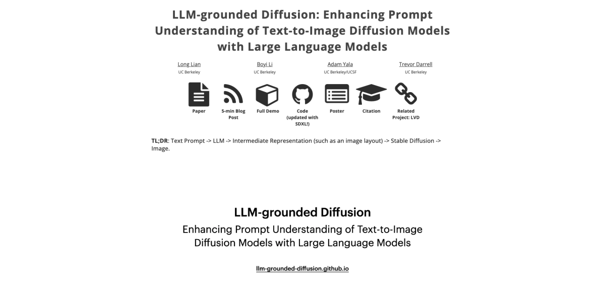LLM-grounded Diffusion: 革新文本到图像生成的新方法 - 懂AI