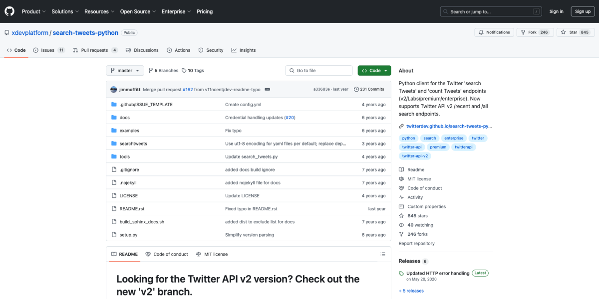 Search Tweets Python: 强大的Twitter搜索API客户端 - 懂AI
