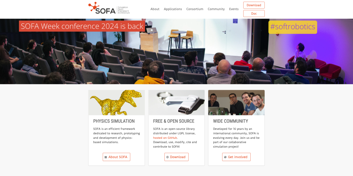 SOFA框架:用于实时多物理仿真的开源软件 - 懂AI