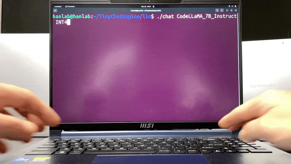 TinyChatEngine: 高效的边缘设备LLM推理库 - 懂AI
