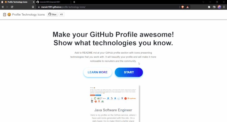GitHub Profile Technology Icons: 美化你的开发者简介 - 懂AI
