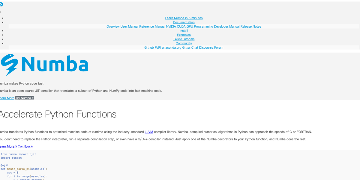 Numba: 加速Python数值计算的利器 - 懂AI