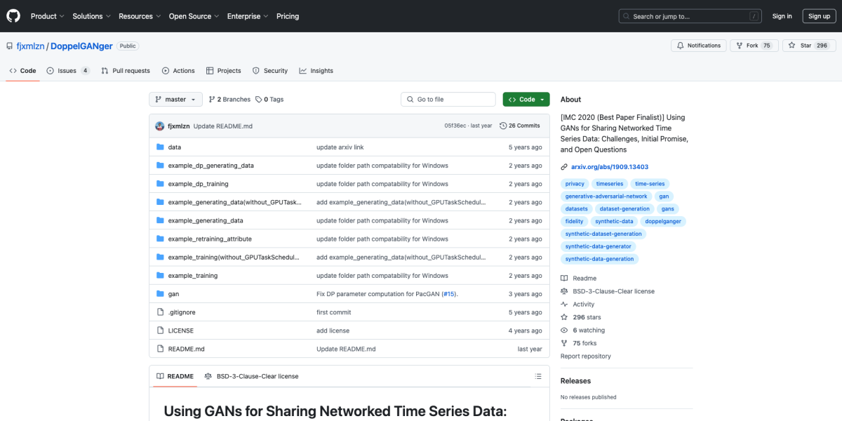 DoppelGANger: 使用GAN生成高保真度合成时间序列数据集 - 懂AI