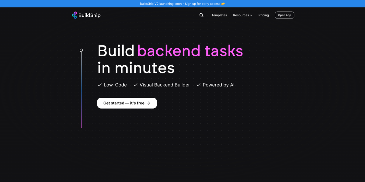 BuildShip: 革新后端开发的低代码可视化平台 - 懂AI