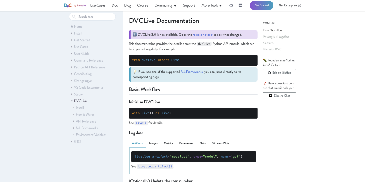 DVCLive: 基于Git和DVC的机器学习实验跟踪工具 - 懂AI