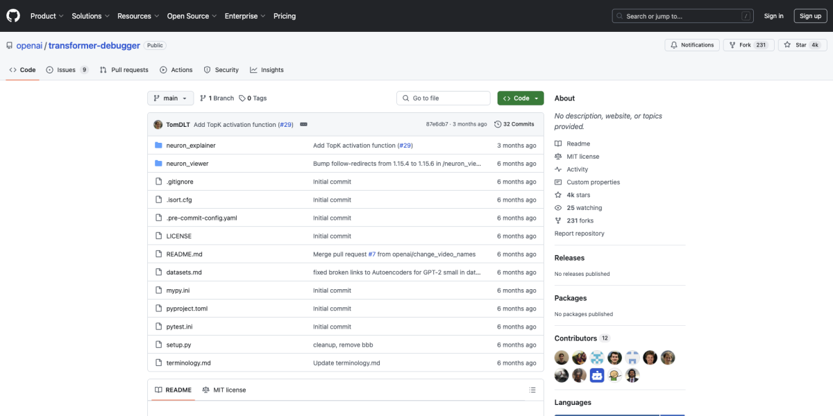 Transformer Debugger: 探索和理解大型语言模型内部机制的强大工具 - 懂AI