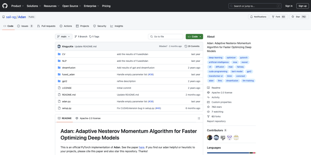 Adan:一种更快速优化深度模型的自适应Nesterov动量算法 - 懂AI