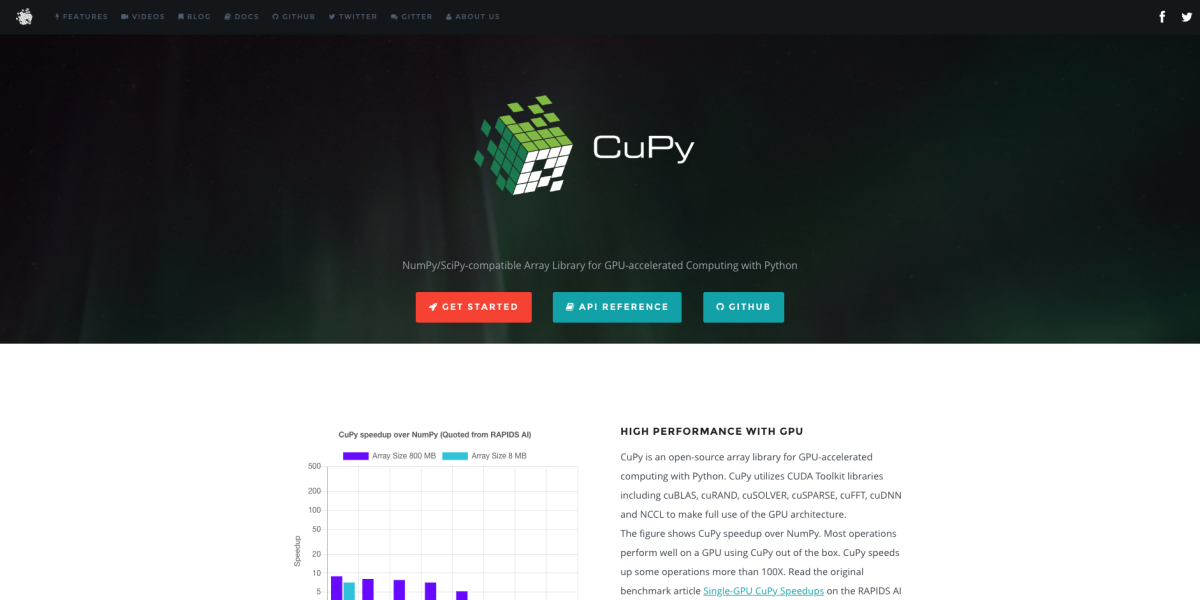 CuPy: 高性能GPU加速的NumPy/SciPy替代库 - 懂AI