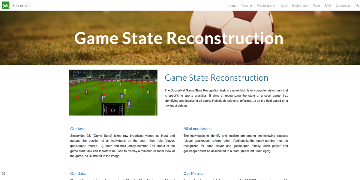 SoccerNet Game State Reconstruction: 革新足球比赛分析的人工智能技术 - 懂AI