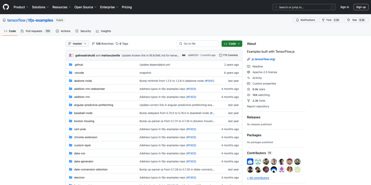 TensorFlow.js 实例项目大全：从入门到高级应用 - 懂AI