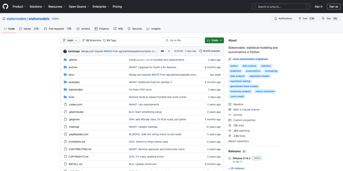 statsmodels：Python中强大的统计建模工具 - 懂AI