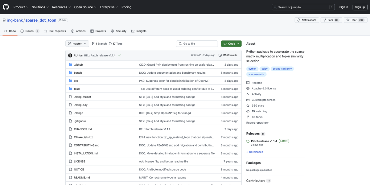 深入解析sparse_dot_topn: 加速大规模稀疏矩阵乘法与Top-N选择的Python利器 - 懂AI