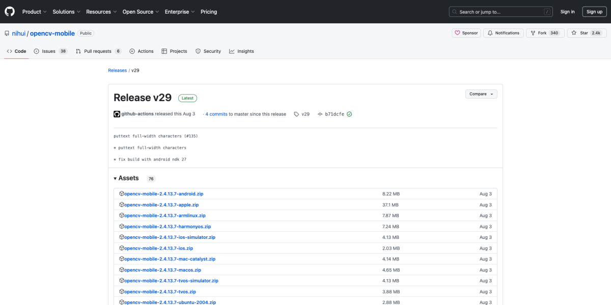 OpenCV Mobile: 轻量级跨平台计算机视觉解决方案 - 懂AI