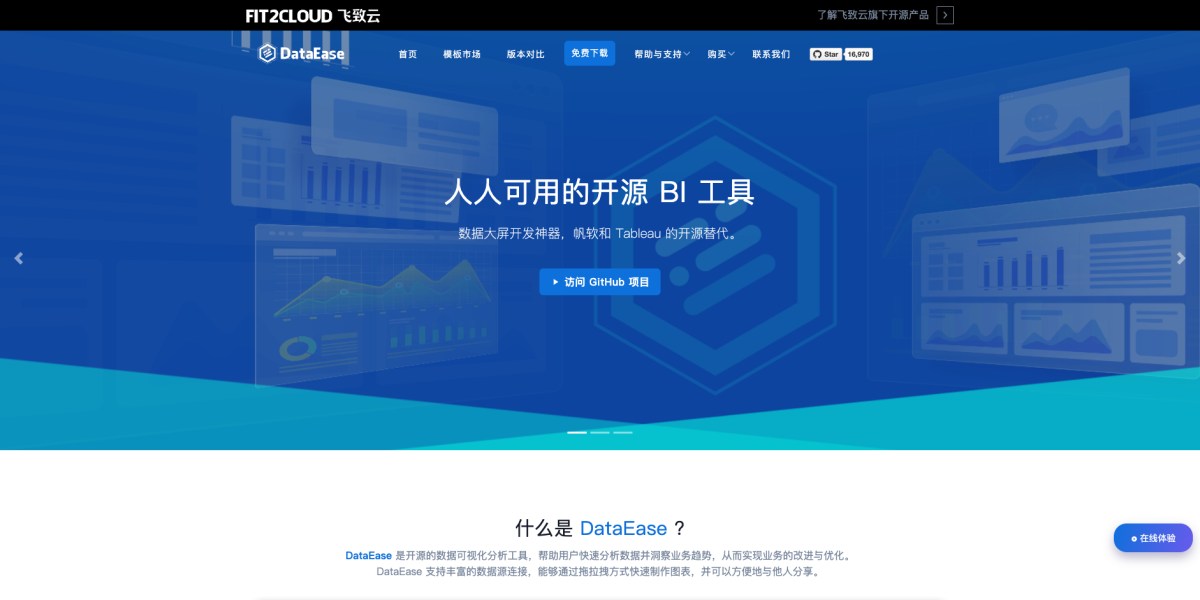 DataEase：开源数据可视化分析工具的新选择 - 懂AI